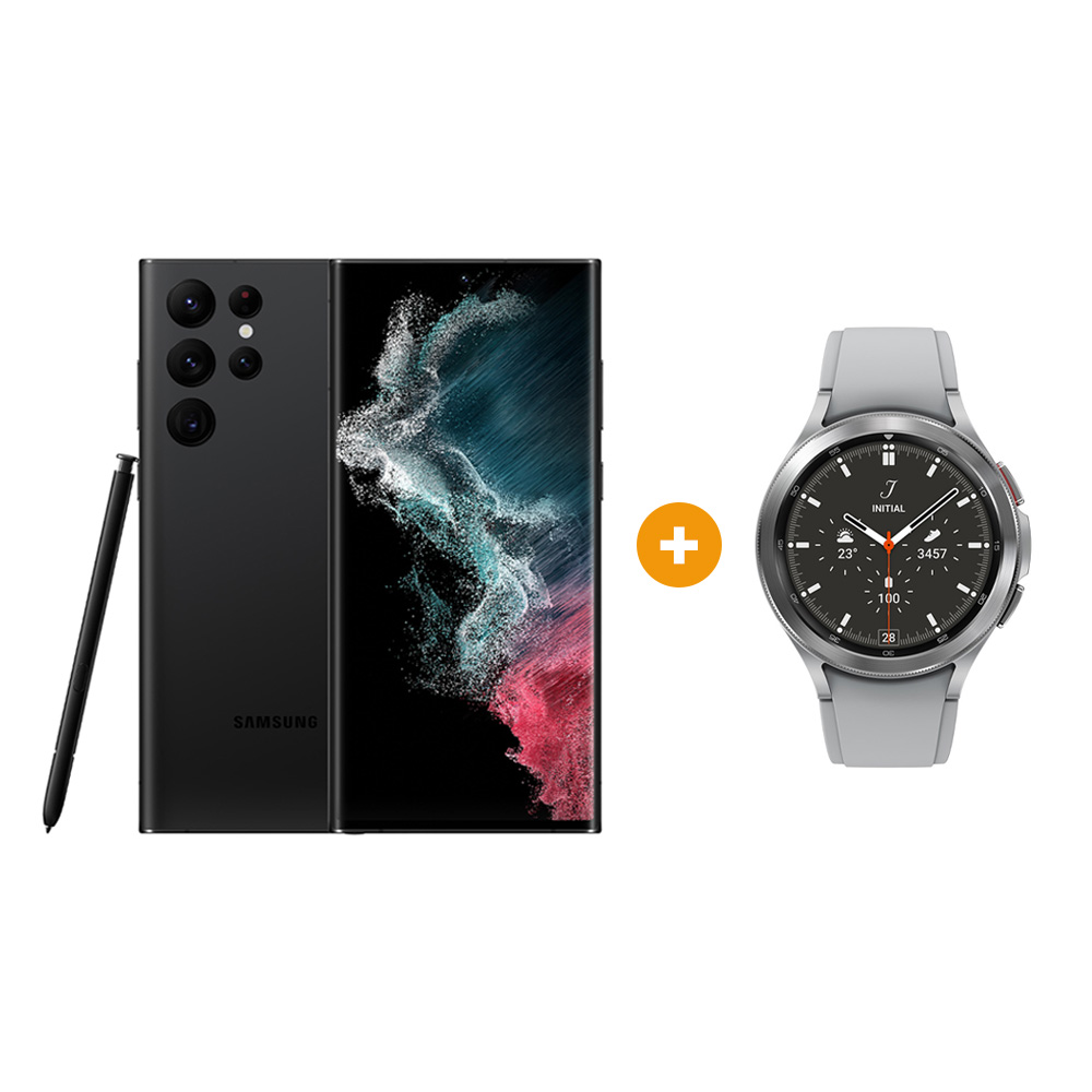 Smartphone Samsung Galaxy S22 Ultra 128 GB + Galaxy Watch 4 Classic en ...