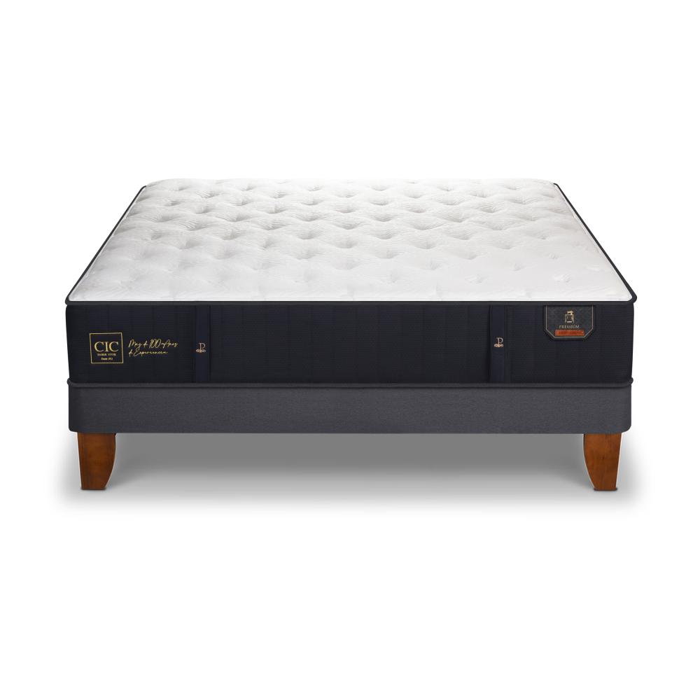 Cama Europea Cic Premium / Full / Base Normal