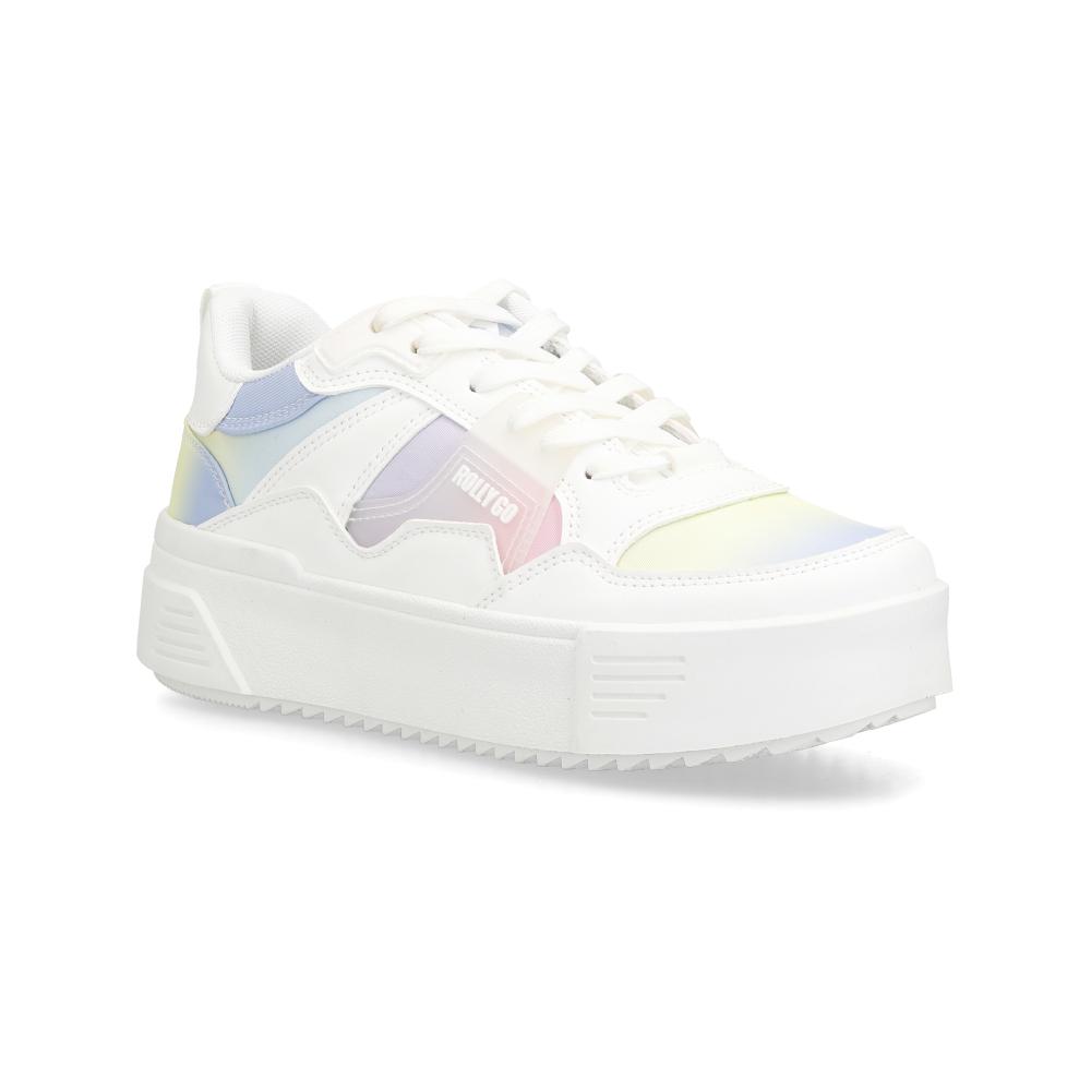 Zapatilla Urbana Mujer Rolly Go White