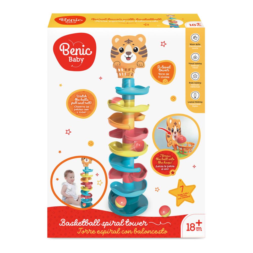 Torre Espiral Con Baloncesto Benic Baby Bb192