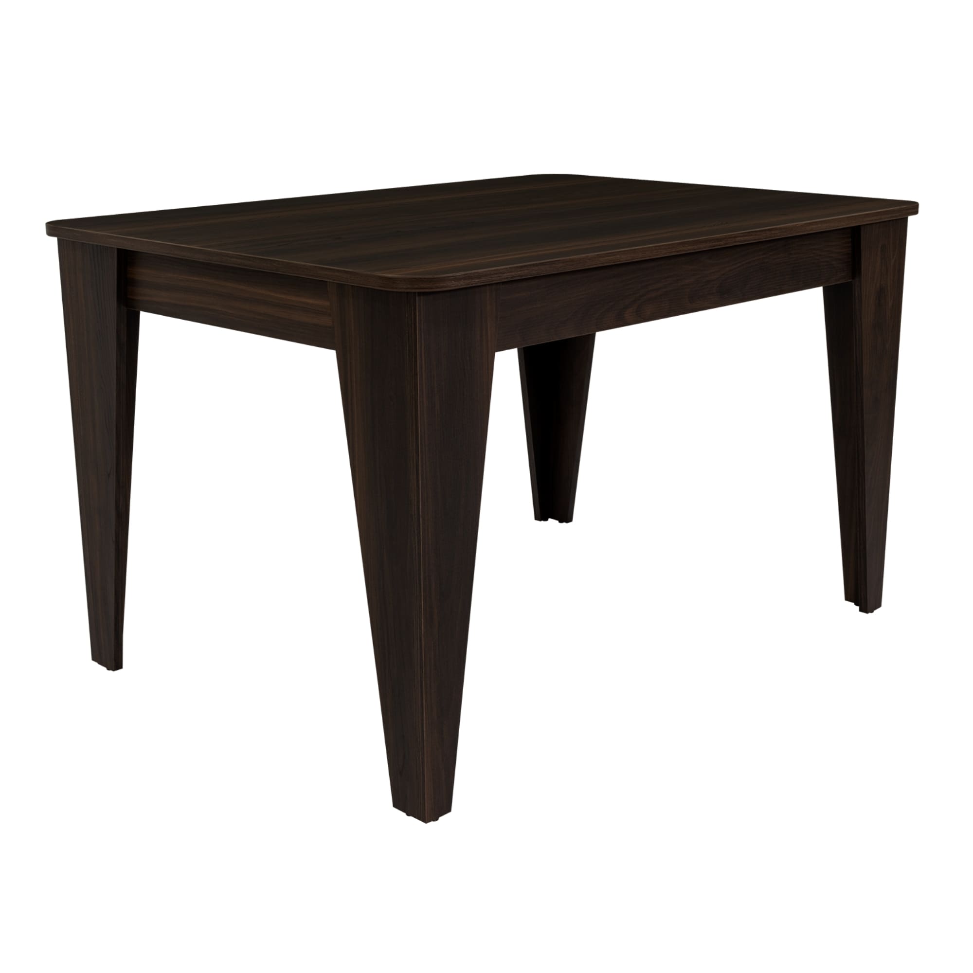 Mesa De Comedor 4 Puestos Fm-006o Café Oscuro