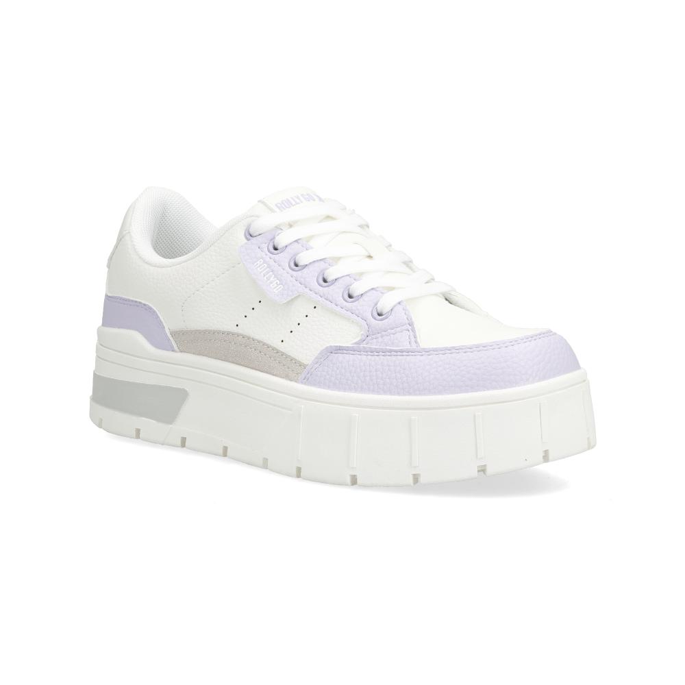 Zapatilla Urbana Mujer Rolly Go White